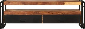 TV stolek 120 x 30 x 40 cm masivní akáciové dřevo 247451