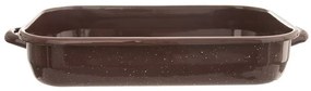 Orion Smaltovaný pekáč Brown, 27,5 x 18 cm , S