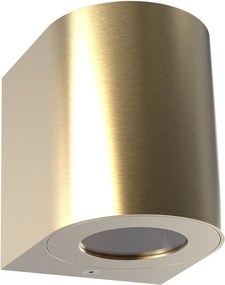 NOR 49701035 Venkovní nástěnné svítidlo Canto 2 2x6W LED mosaz čirá - NORDLUX
