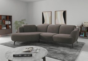 XXXLutz ROHOVÁ SEDAČKA, textil, jílová barva Sit & More - Sedací soupravy - 000144018554