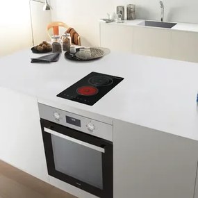 Cata TD 3002 BK černá / Sklokeramická varná deska / 2 zóny / 30 cm / D