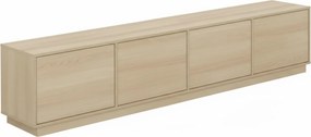XXXLutz NÍZKÁ KOMODA, barvy dubu, 220,5/45/41,5 cm MID.YOU - Online Only TV příslušenství - 000127000802