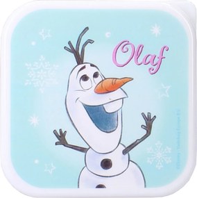 Svačinové boxy Ledové království - Frozen - motiv Elsa a Olaf - sada 3ks