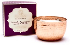 Milujeme Kameny Ajurvédská vonná svíčka - Levandule a Lemongrass