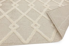 Tribeca Design Kusový koberec Mola Beige/Cream Diamond Rozměry: 160x230 cm