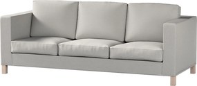 Potah na pohovku IKEA Karlanda 3-místná nerozkládací, krátký barva šedá látka pletený vzor