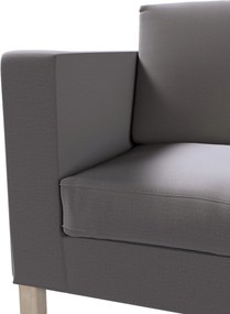 Potah na pohovku IKEA  Karlanda 2-místná, krátký barva hnědá látka sametová