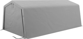 Outsunny Stan pro parkování Autosunny 6,2L x 3,3W x 2,4H m, robustní pozinkovaná ocel, vysokohustotní PE 150 g/m², voděodolný, anti-UV, světle šedý, …