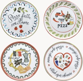 Sada talířů na pizzu Cinzia, 4 díly