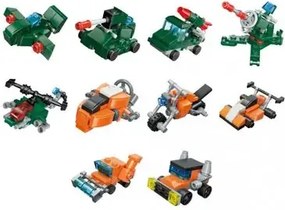 Qman Trans Collector 3v1 2106 sada 10 ks / Stavebnice / 327 dílků / od