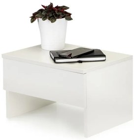 ModernHOME Noční stolek, šuplík bílá, HMBT005