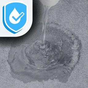Camerazar Absorpční protiskluzová podložka do koupelny měkká šedá