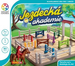 MINDOK HRA Smart Jezdecká akademie 80 rébusů hlavolamy mn555