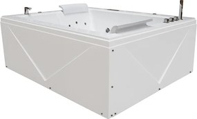 Terra Hydromasážní vana DIABLO 666 II 180x150 s ohřevem vody