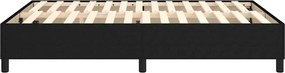 Rám postele s boxspringem černý 140 x 200 cm textil 3120864
