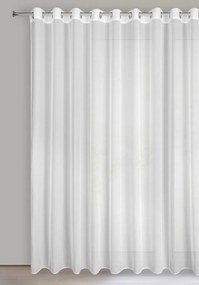 ZÁCLONA NA KROUŽCÍCH VENUS 300 CM X 250 CM CM BÍLÁ