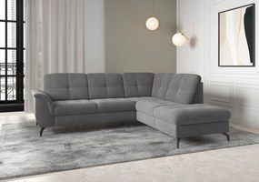 XXXLutz ROHOVÁ SEDAČKA, textil, šedá Sit & More - Sedací soupravy - 000144013383