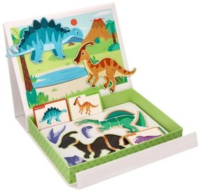 Magnetická vkládačka/puzzle Adam Toys, Dinosaurus