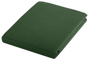 XXXLutz ELASTICKÉ PROSTĚRADLO, žerzej, tmavě zelená, fango, 150/200 cm Bio:Vio - Prostěradla - 004996003618