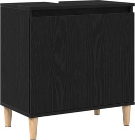 Sada koupelnového nábytku 3 ks Černý dub 30 x 30 x 180 cm 3333088