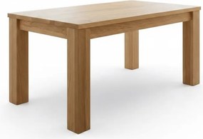 Massivo.cz Rozkládací jídelní stůl Bold 160, dub, masiv (160x90 cm)