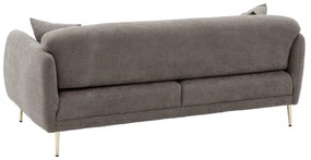 HANAH HOME Třímístná pohovka SIMENA šedá 210 cm 825BLC2838