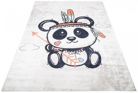 Dětský koberec s motivem rozkošné indické pandy Šířka: 140 cm | Délka: 200 cm