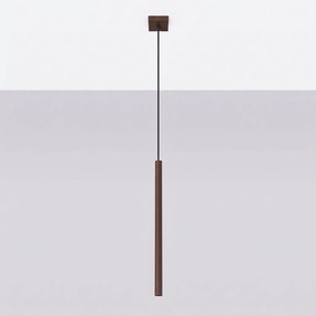 Sollux Lighting Závěsné svítidlo PASTELO 1 hnědé