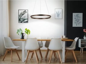 Eglo 33483 - LED Lustr na lanku ALCAZABA 2xLED/18W/230V 3000K pr. 55 cm bronzová