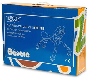 TOYZ dětské jezdítko 2v1 BEETLE fialová