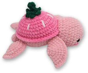 Vali Crochet Háčkovaná Želvička - Strawberry