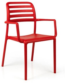 Nardi Designové plastové křesílko COSTA Odstín: Rosso - Červená
