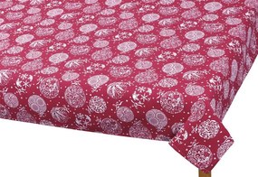 Bellatex Ubrus VÁNOCE Červená,Béžová 120x140 cm