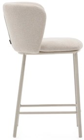 Béžová barová židle (výška sedáku 65 cm) Ciselia – Kave Home