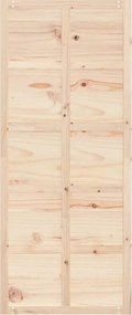 vidaXL Posuvné dveře 90 x 1,8 x 214 cm masivní borové dřevo [824633] Barva: Přírodní