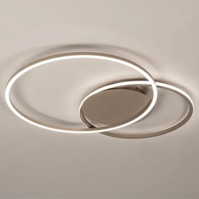 Stropní stmívatelné LED svítidlo Omega 750 Dark Taupe Big