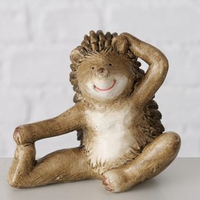 Zahradní figurka z polyresinu Hugy, sada 3ks, 8 cm, hnědá