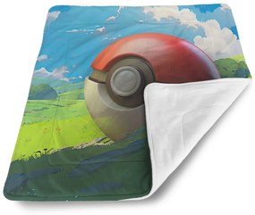 Sablio Deka pro miminko Pokemon ball Krajina - 90x120 cm
