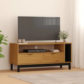 vidaXL TV skříňka FLAM 110 x 40 x 50 cm masivní borové dřevo [357820]