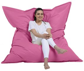 Atelier del Sofa Zahradní sedací vak Giant Cushion 140x180 - Pink, Růžová