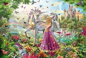 SCHMIDT Puzzle Víla v magickém lese / 200 dílků / 43,2 × 29,1 cm