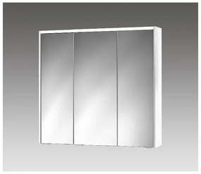 JOKEY KHX 80 dřevěný dekor-bílá zrcadlová skříňka MDF 251013320-0111 (251013320-0111)