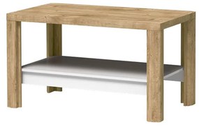 Konferenční stolek Livia 13 (dub ribbeck + bílý lesk). 1057869