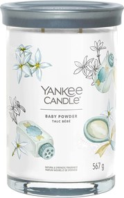 Yankee Candle vonná svíčka Tumbler ve skle velká Baby Powder 567g