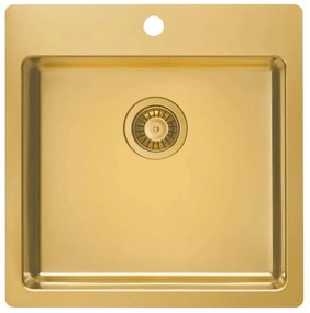 ALVEUS 1107052 - Kuchyňský dřez PURE 52,5x51,5 cm monarch bronz 1107052