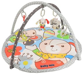 BABY MIX Hrací deka Baby Mix Pejsek a motýl