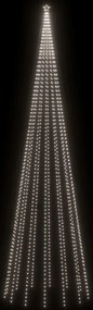 vidaXL Vánoční stromek kužel 1 134 ch LED diod 230 x 800 cm [343499] Barva: Studená bílá