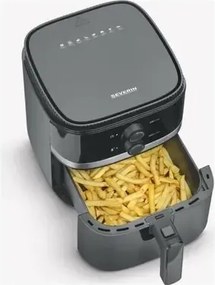 Severin FR 2452 černá / Horkovzdušná fritéza / 1500W / 5l / 80°C - 200