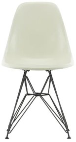 Eames Fiberglass Chair DSR černě lakovaná parchment Vitra