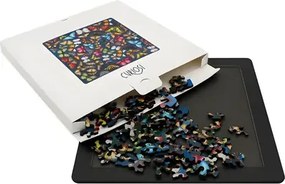 CURIOSI Puzzle Double: Motýli / 165 dílků / oboustranné / dřevěné